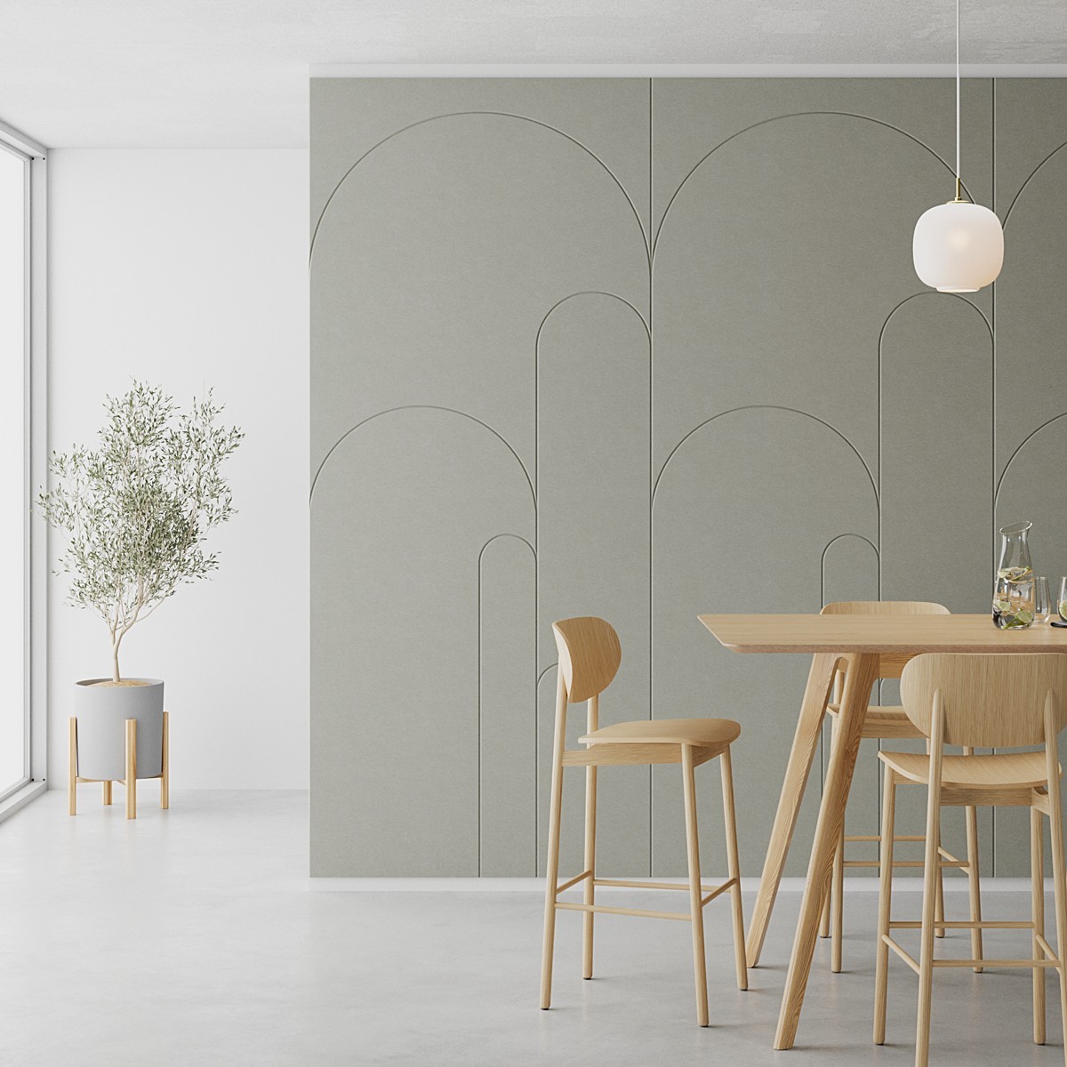 V-Groove Series Arcade Wall Panels