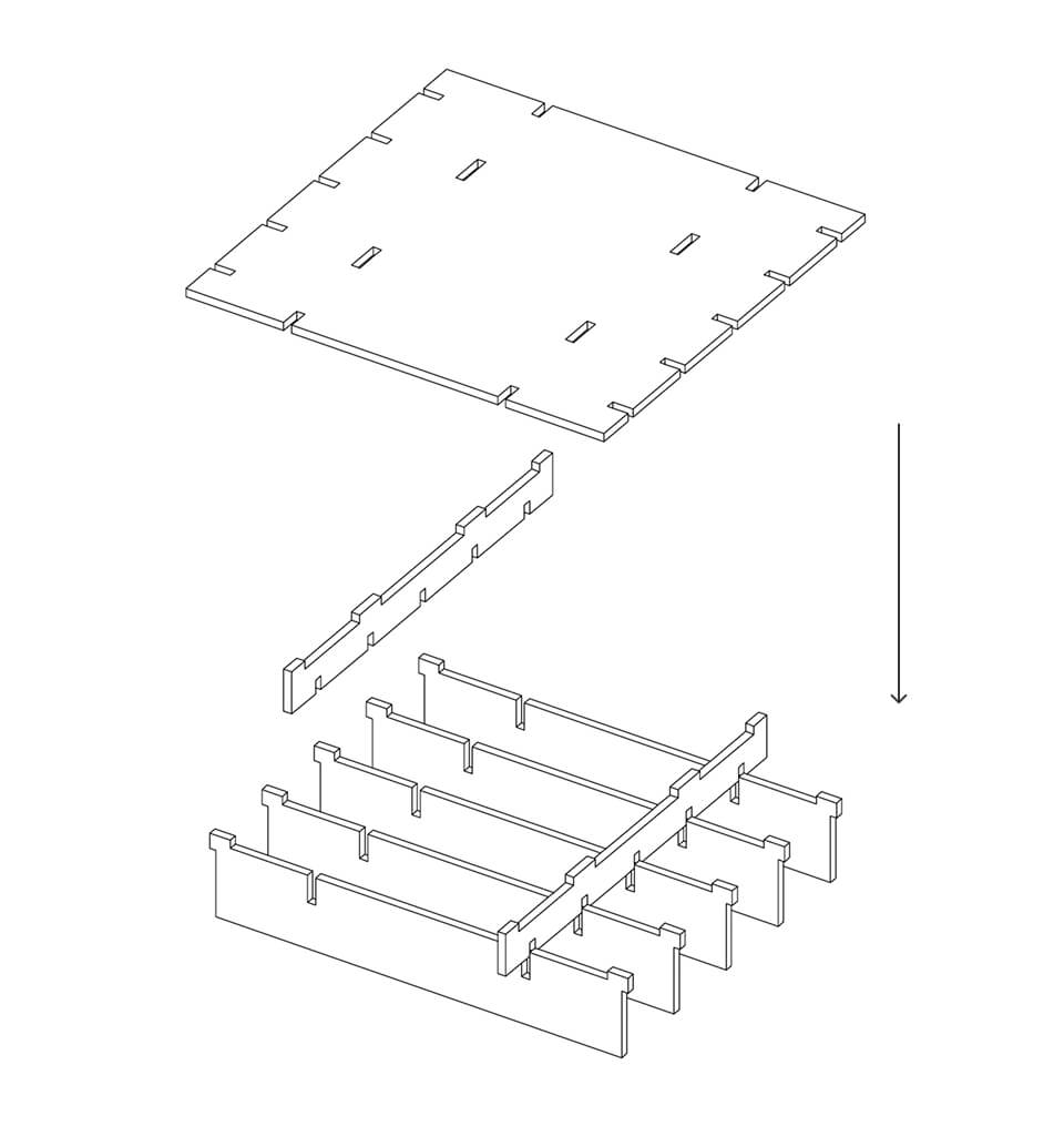 Gridline Series Linear Ceiling Panels