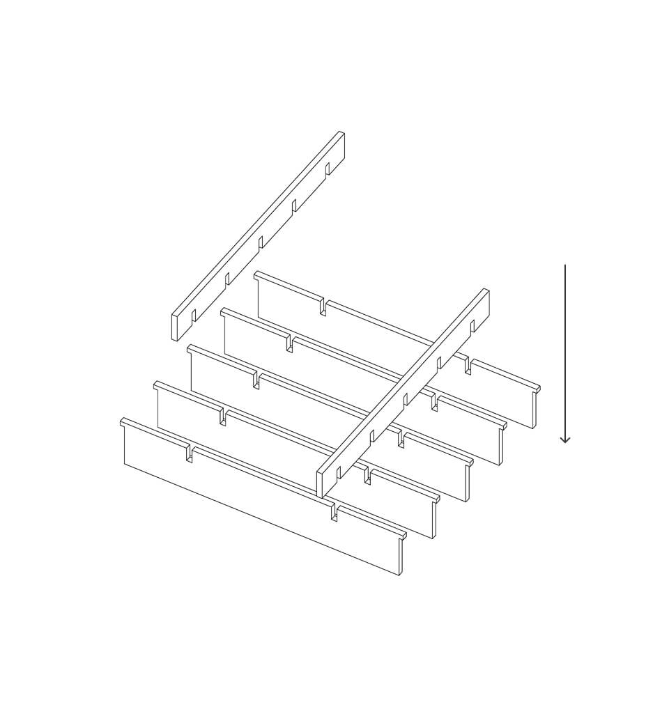 Gridline Series Linear Ceiling Panels