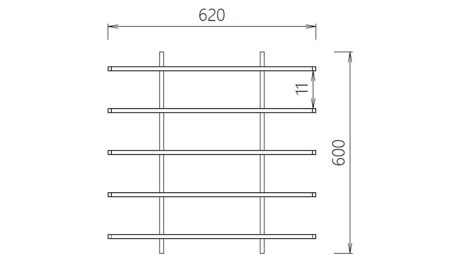 Gridline Series Linear Ceiling Panels
