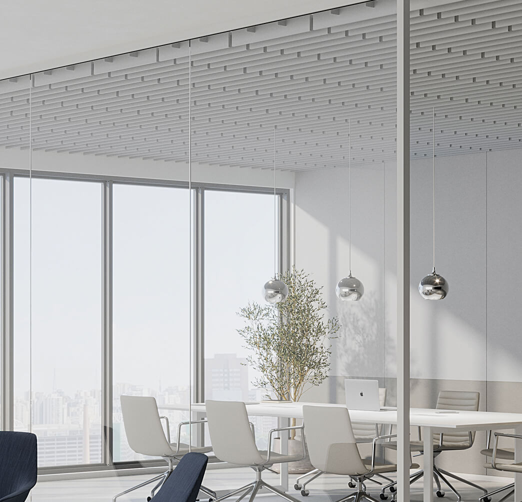Gridline Series Linear Ceiling Panels